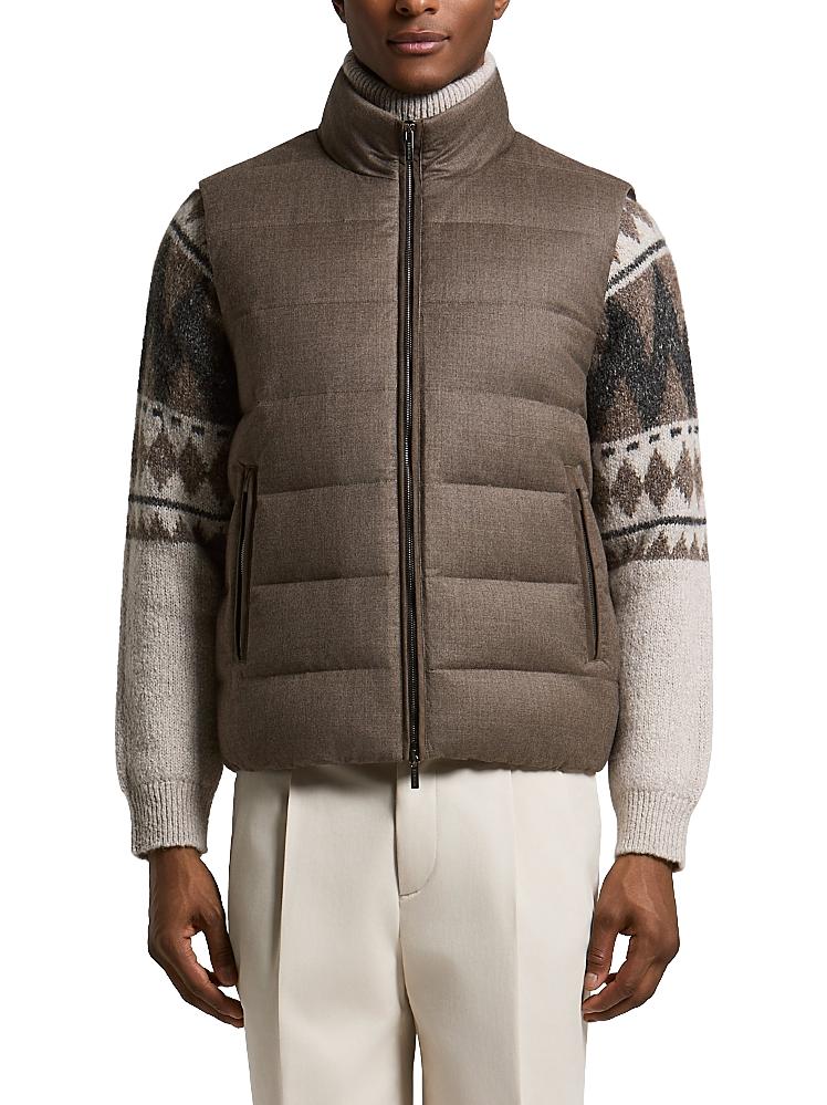PESERICO Peserico Quilted Stand Collar Tech Vest